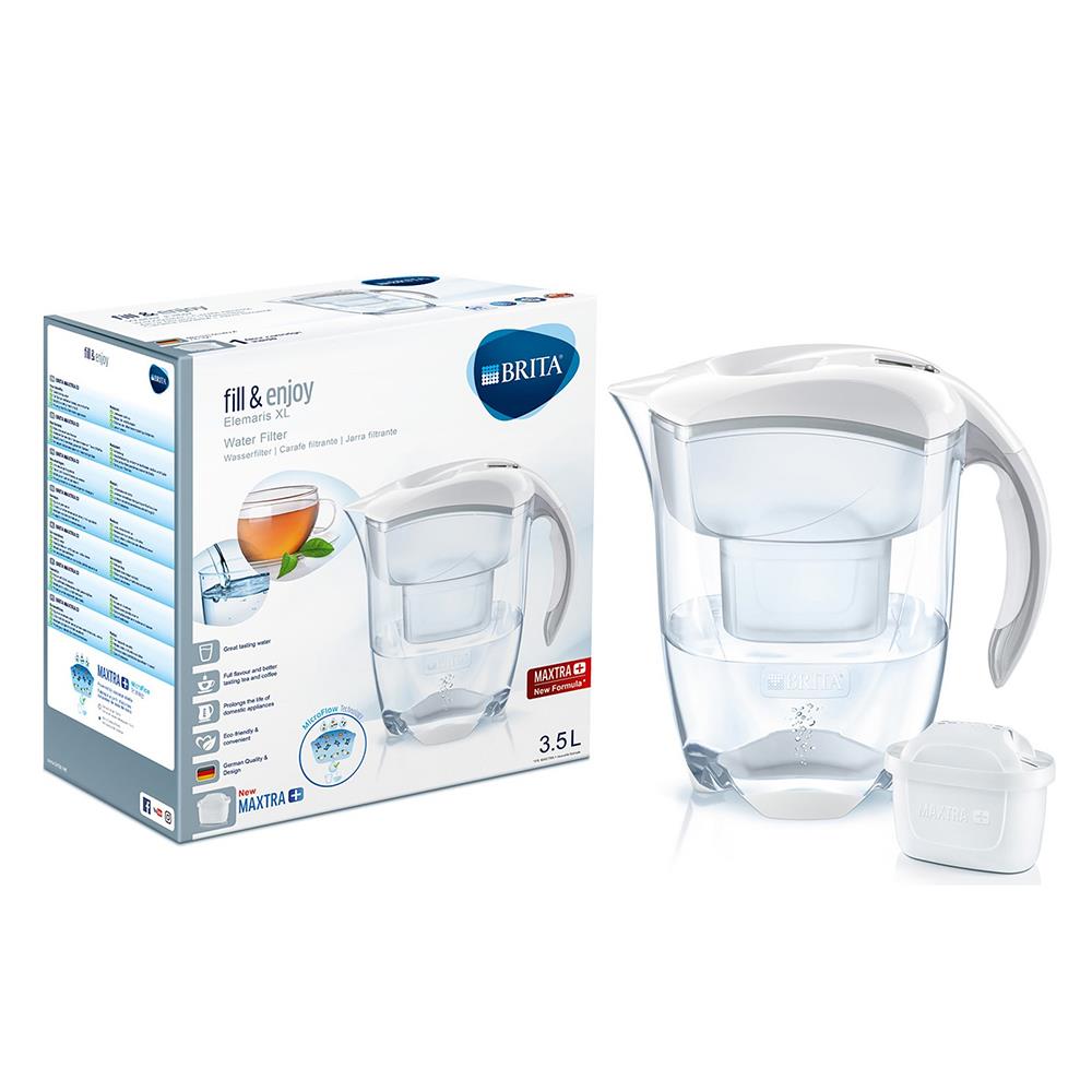 BRITA 1000822 ELEMARIS WHITE WATER FILTER JUG XL 3.5L – Tecnaura